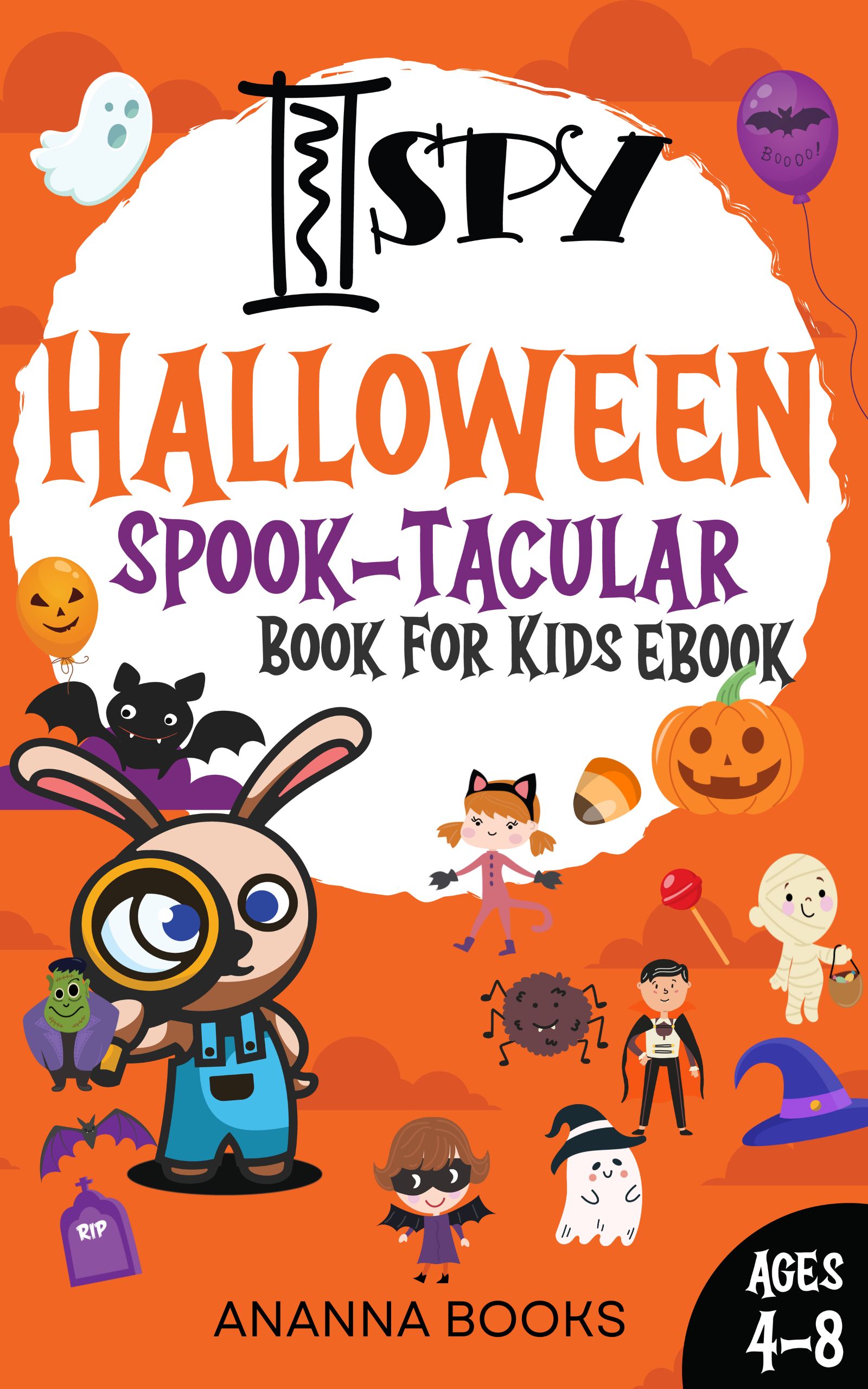 I SPY Halloween Spook-Tacular Book for Kids – Ananna Books