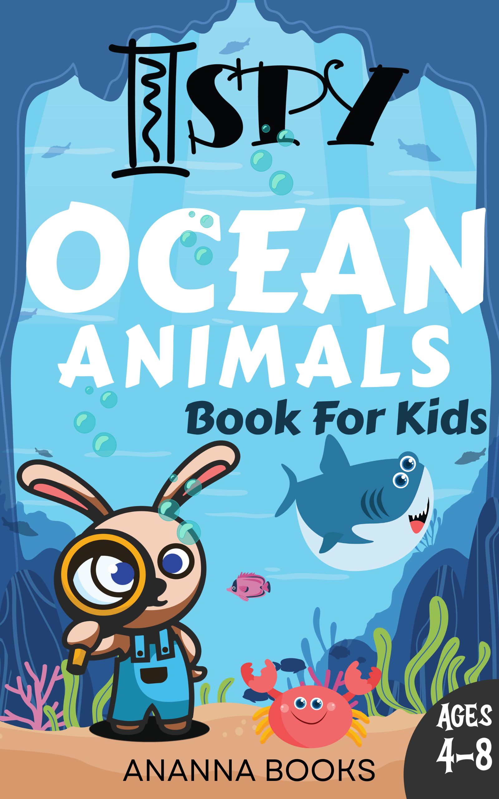 I SPY Ocean Animals Book for Kids – Ananna Books
